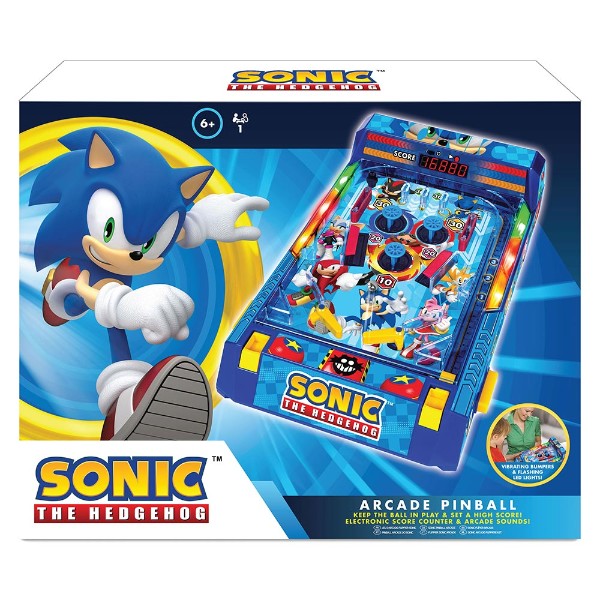 Sonic the Hedgehog (Premium Series) Arcade Pinball - Toys and ...