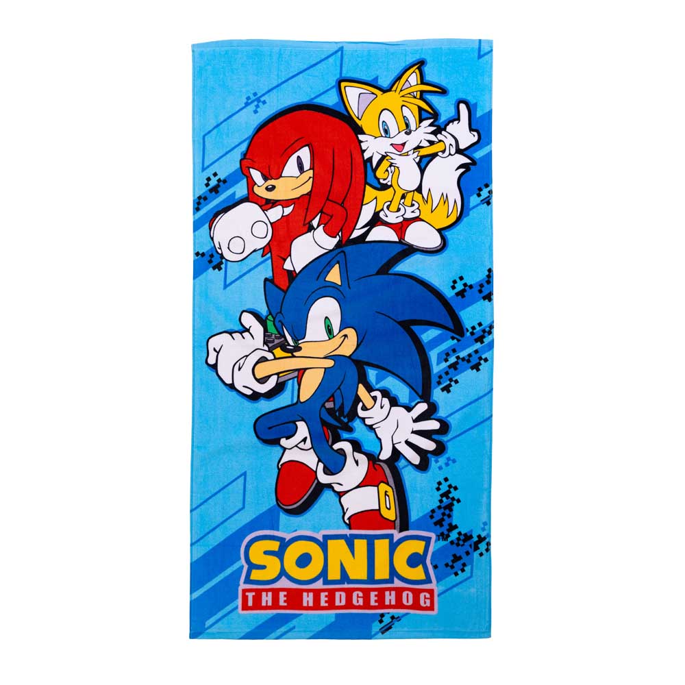 Sonic the Hedgehog - Team Sonic Towel - Toys and Collectibles - EB ...