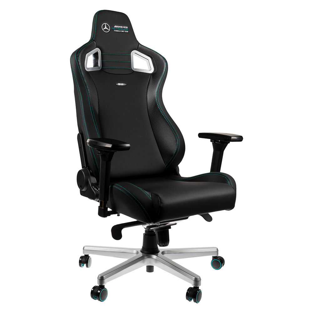 Noblechairs EPIC Gaming Chair - Mercedes-AMG Petronas F1 Team Edition ...