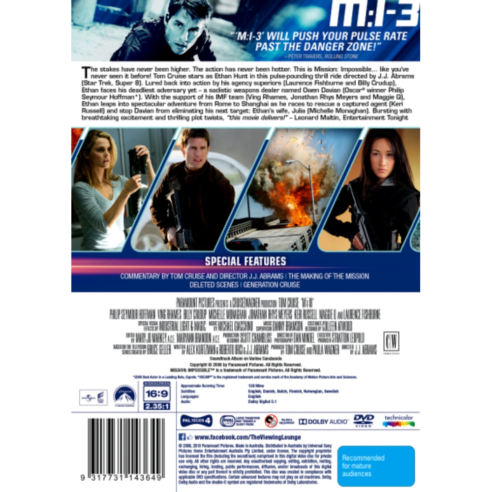 M:I-3 (Mission: Impossible 3) - Loot - EB Games Australia