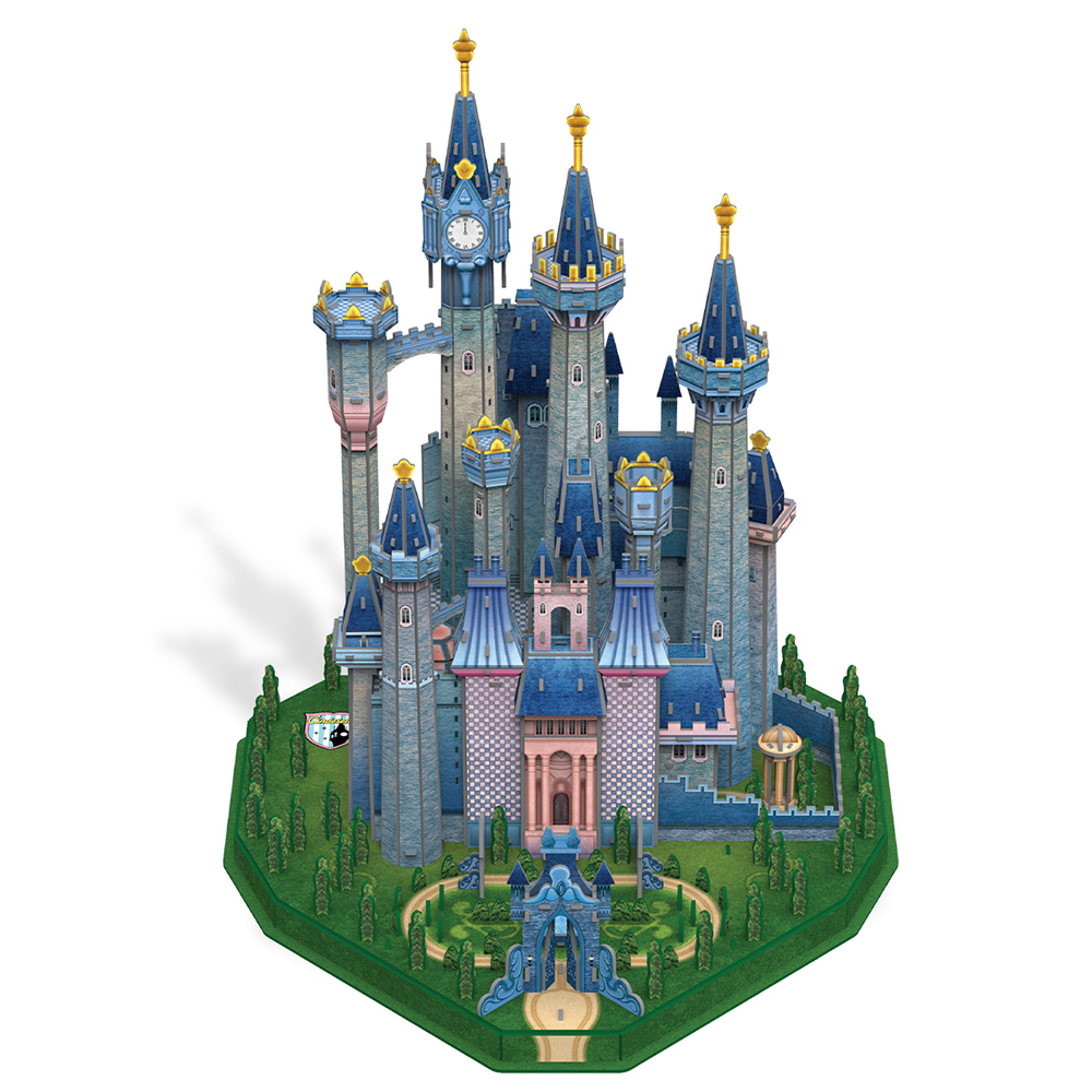 Disney - Cinderella - Cinderella Castle 4D Puzzle - Toys and ...