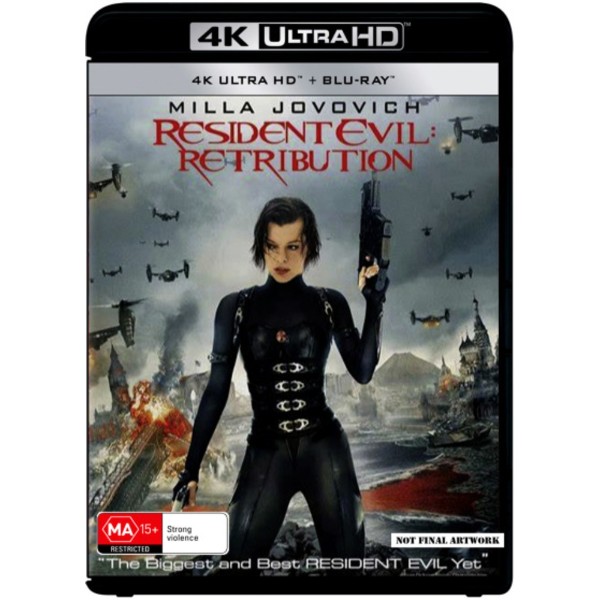 Resident Evil: Retribution (4K UHD / Blu-Ray) - Loot - EB Games Australia