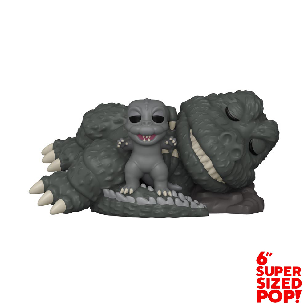Godzilla - Sleeping Godzilla with Minilla 6" Pop! Vinyl Figure - Toys ...