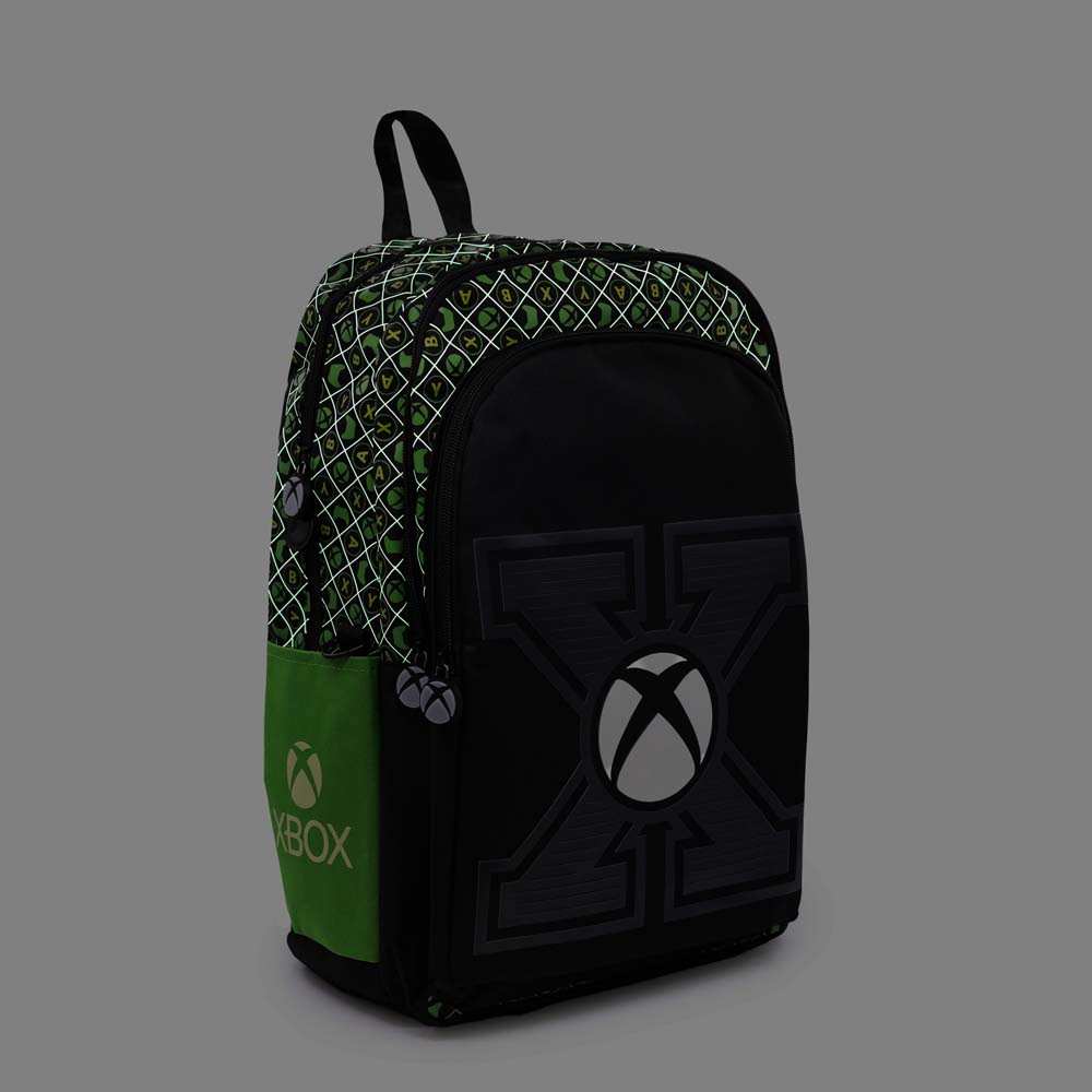 Xbox Logo Glow-In-The-Dark Backpack - Clothing - EB Games Australia