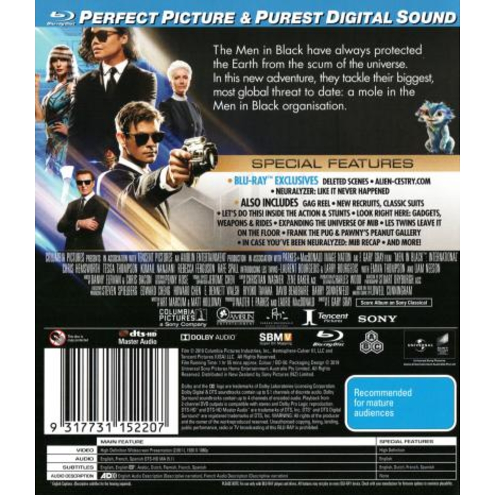 MIB: Men in Black - International - Loot - EB Games Australia