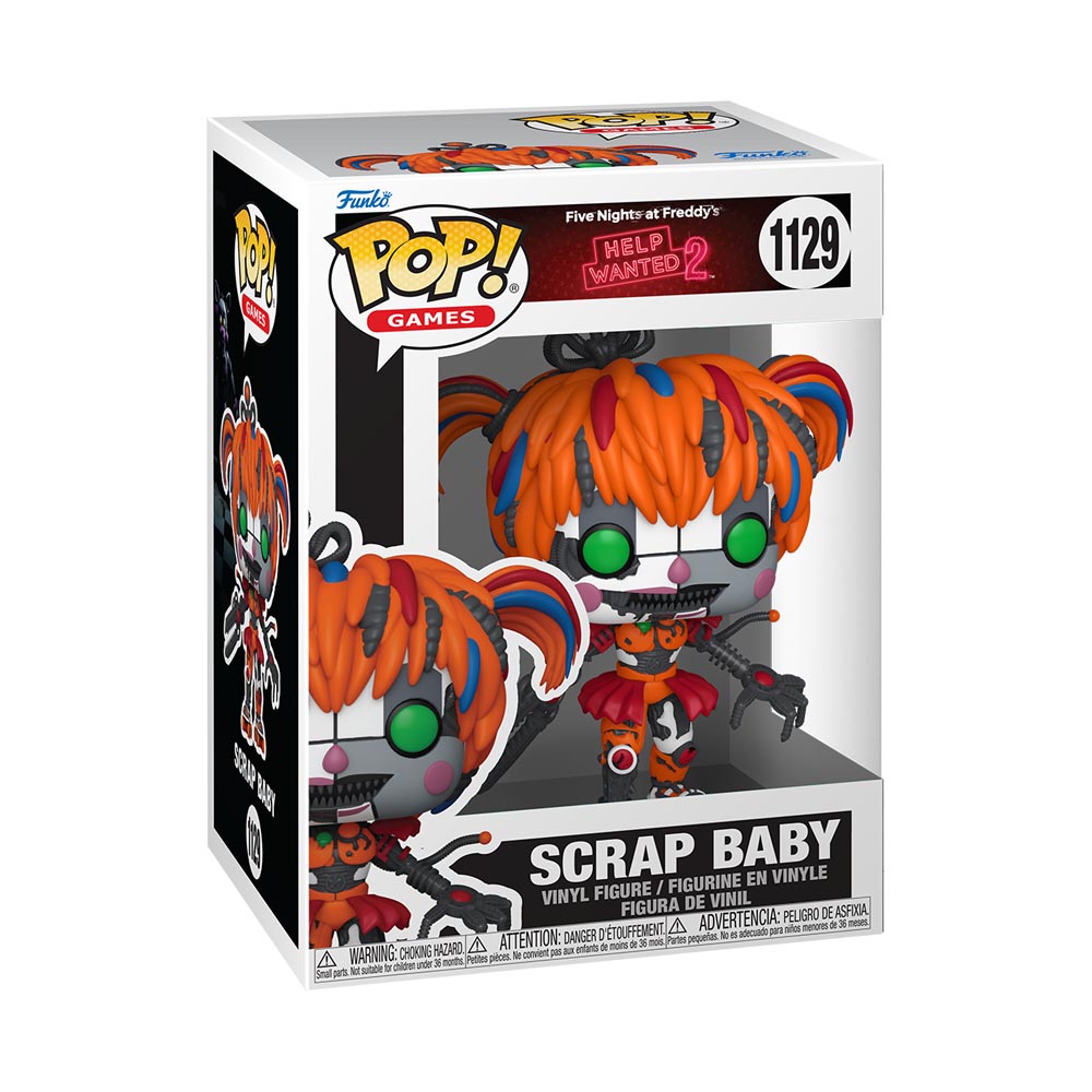 Five Nights at Freddy's: Help Wanted 2 - Scrap Baby Pop! Vinyl Figure ...