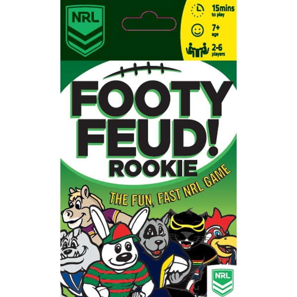 NRL Footy Feud Rookie Card Game - Toys and Collectibles - EB Games ...