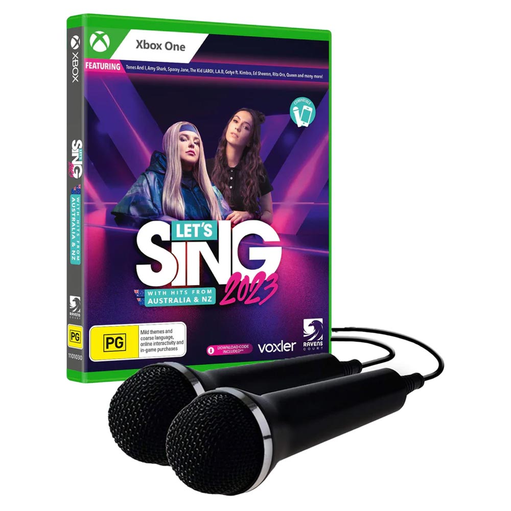 Let's Sing 2023 - 2 Mic Bundle (preowned) - Xbox One - EB Games Australia