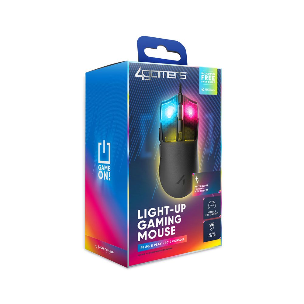 4Gamers Light Up Gaming Mouse - PC - EB Games Australia