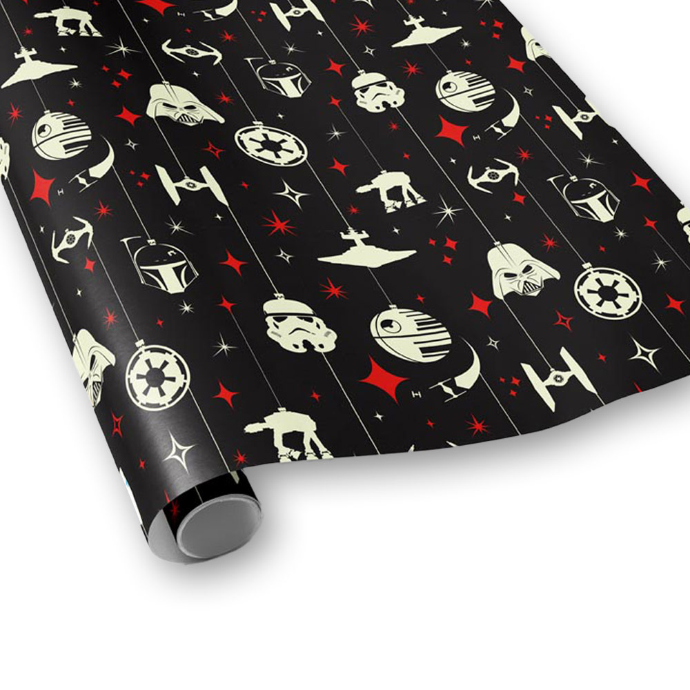 Star Wars - Icons Christmas Wrapping Paper - Things For Home - ZiNG Pop ...