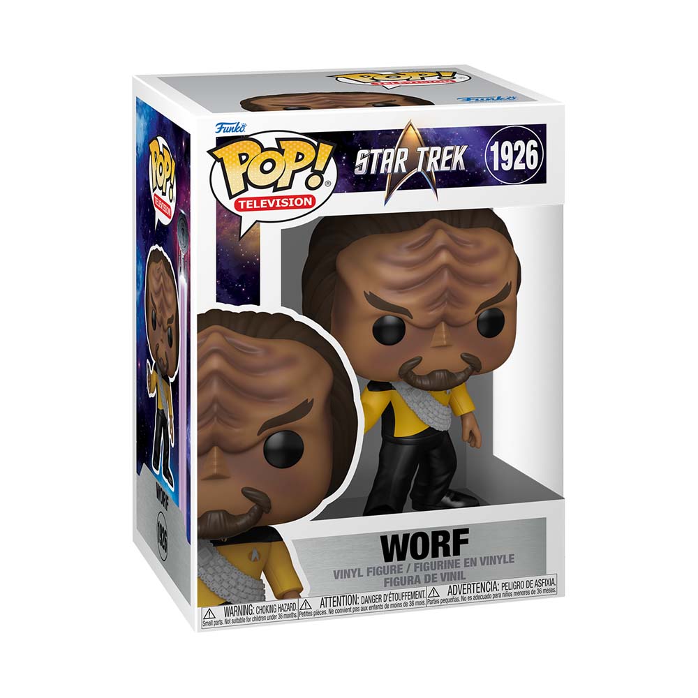 Star Trek: Next Generation - Worf Pop! Vinyl Figure - Toys and ...