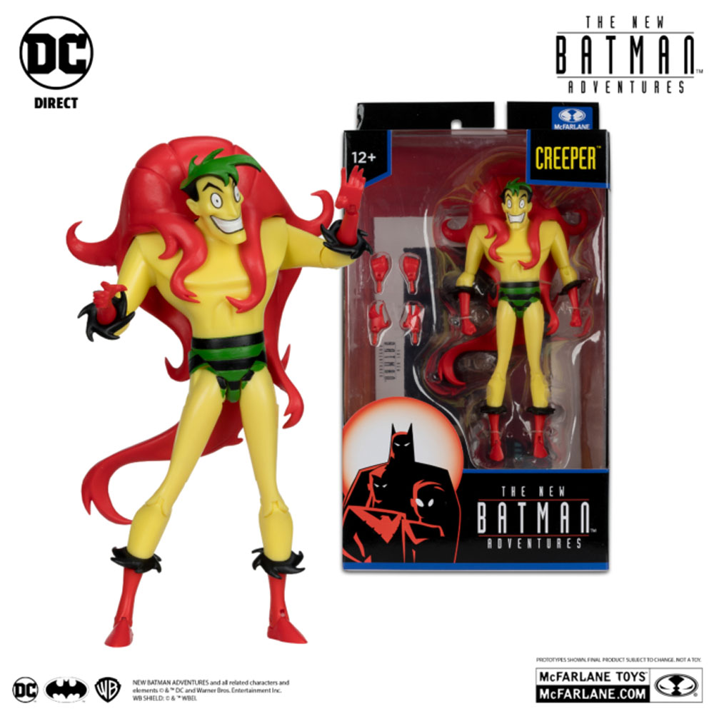DC Comics - The New Batman Adventures (1997) - Creeper 6" Scale Action ...