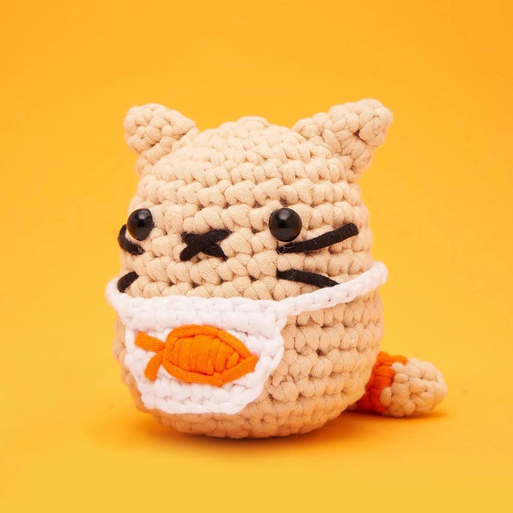 The WOOBLES - Nico the Cat Crochet Kit - Toys and Collectibles - EB ...