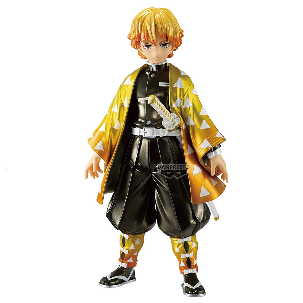 Demon Slayer - Grandista Agatsuma Zenitsu Figure - Special Colour ...