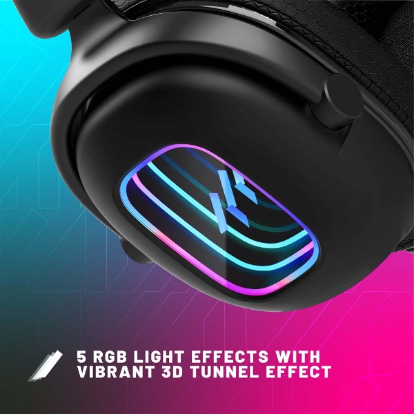 4Gamers - Radar Light Up RGB Gaming Headset - 3D Mirror - PC - EB Games ...