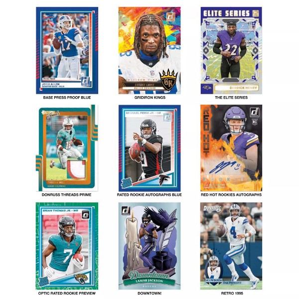 Panini - TC - Donruss NFL 2025 Booster - Toys and Collectibles - EB ...