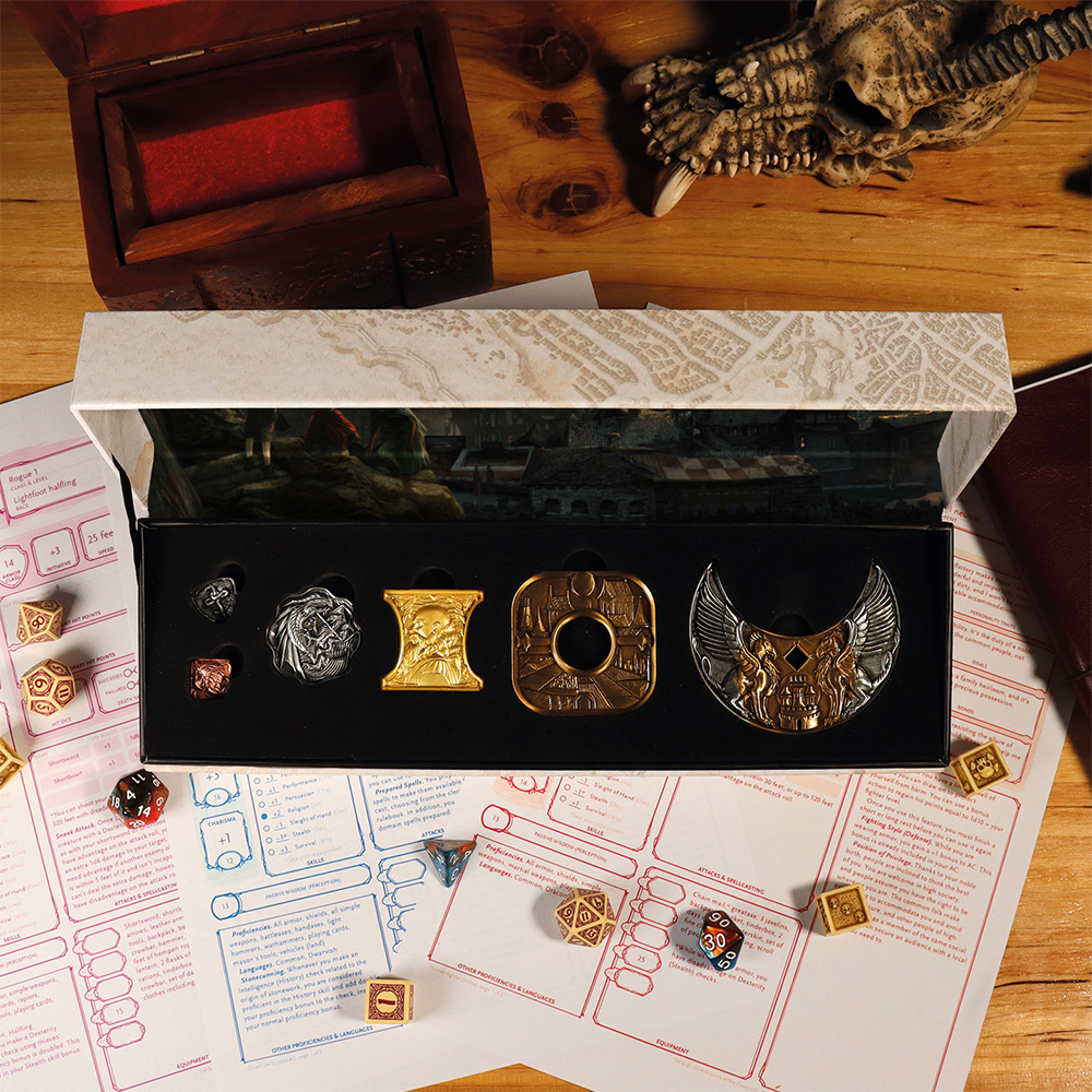 Dungeons & Dragons - Waterdeep Coin Collection Set - Toys and ...