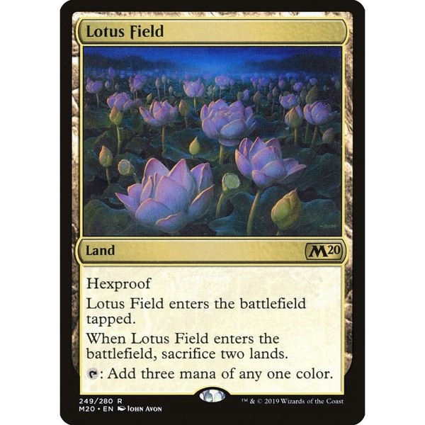 Magic: The Gathering - TCG - Core Set 2020 - Lotus Field 249 - Trading ...