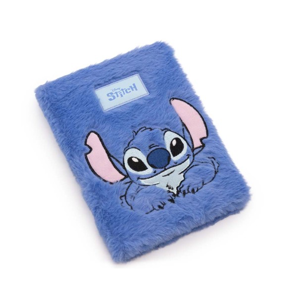 Disney - Lilo & Stitch - Fluffy Stitch Face A5 Notebook - Office Stuff ...