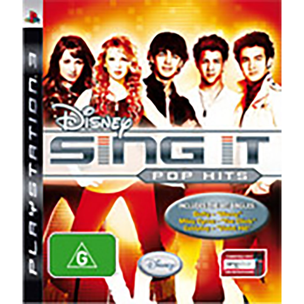 Disney Sing It: Pop Hits (preowned) - PlayStation 3 - EB Games Australia
