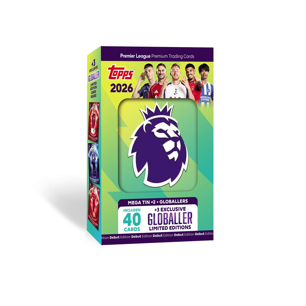 EPL - TC - Topps 2026 Premier League Mega Tin (Assorted) - Trading Cards - ZiNG Pop Culture