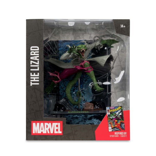 Marvel The Lizard 1:10th Scale Collectible with Scene (Spider-Man #2 ...