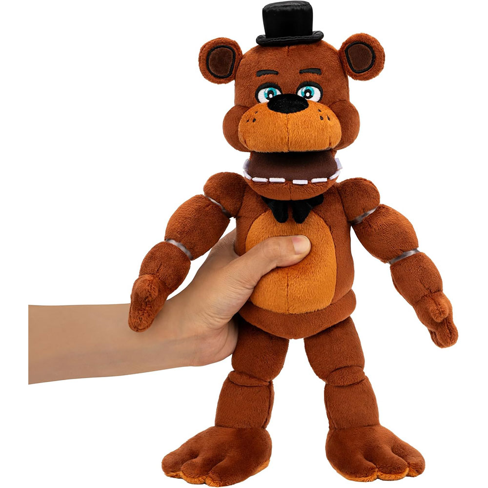 Five Nights at Freddy’s - Freddy Fazbear Poseable Sound Plush - Toys ...