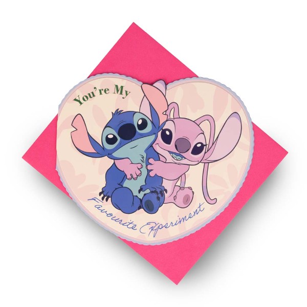 Disney - Lilo & Stitch - You're My Favourite Experiment Valentines ...