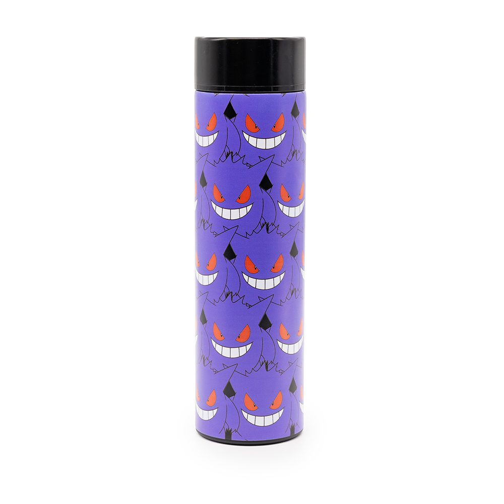 Pokemon - Gengar All-Over-Print Metal Drink Bottle - Things For Home ...