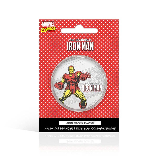 Marvel - Iron Man - .999 Silver Plated Limited Edition Coin - Toys and ...