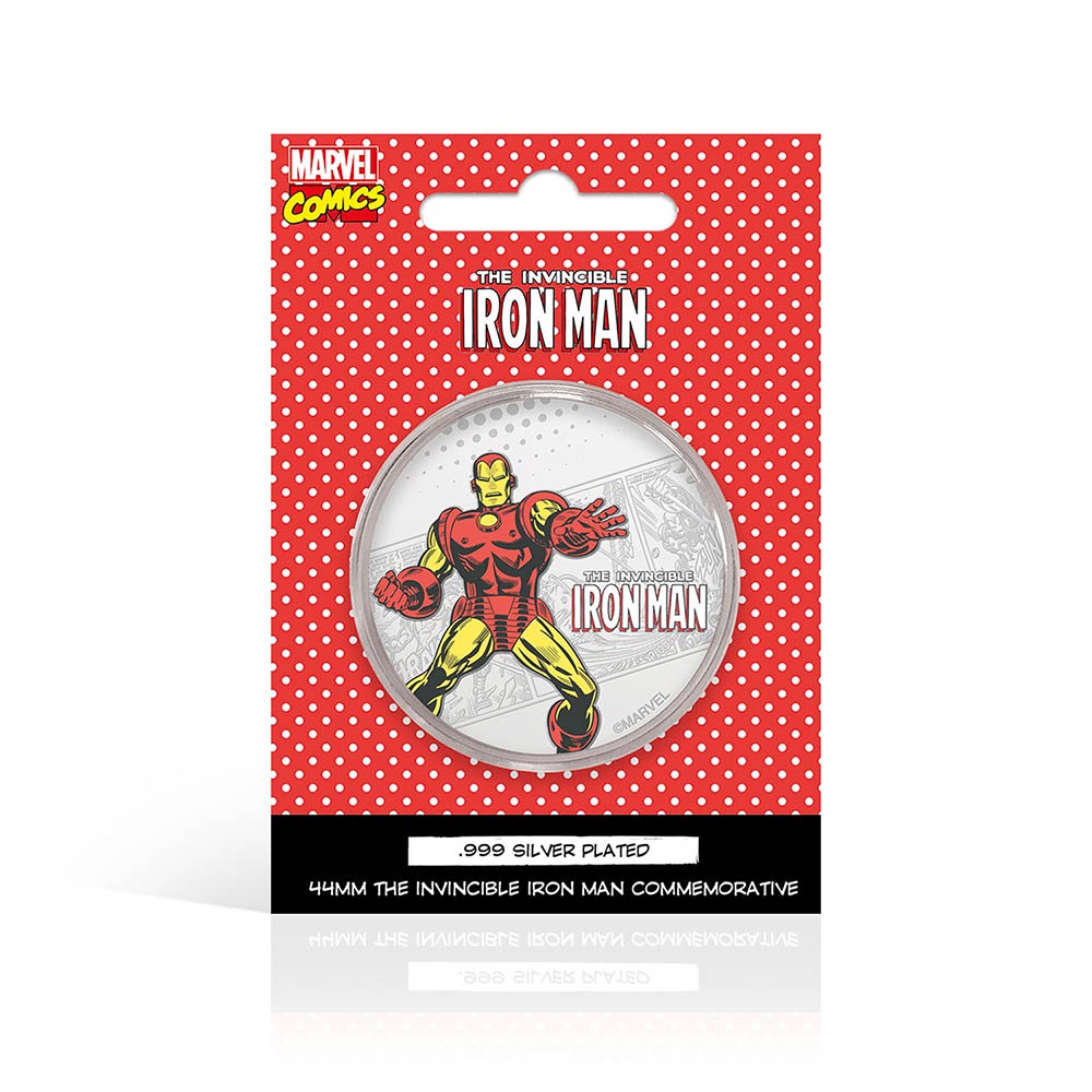 Marvel - Iron Man - .999 Silver Plated Limited Edition Coin - Toys and ...