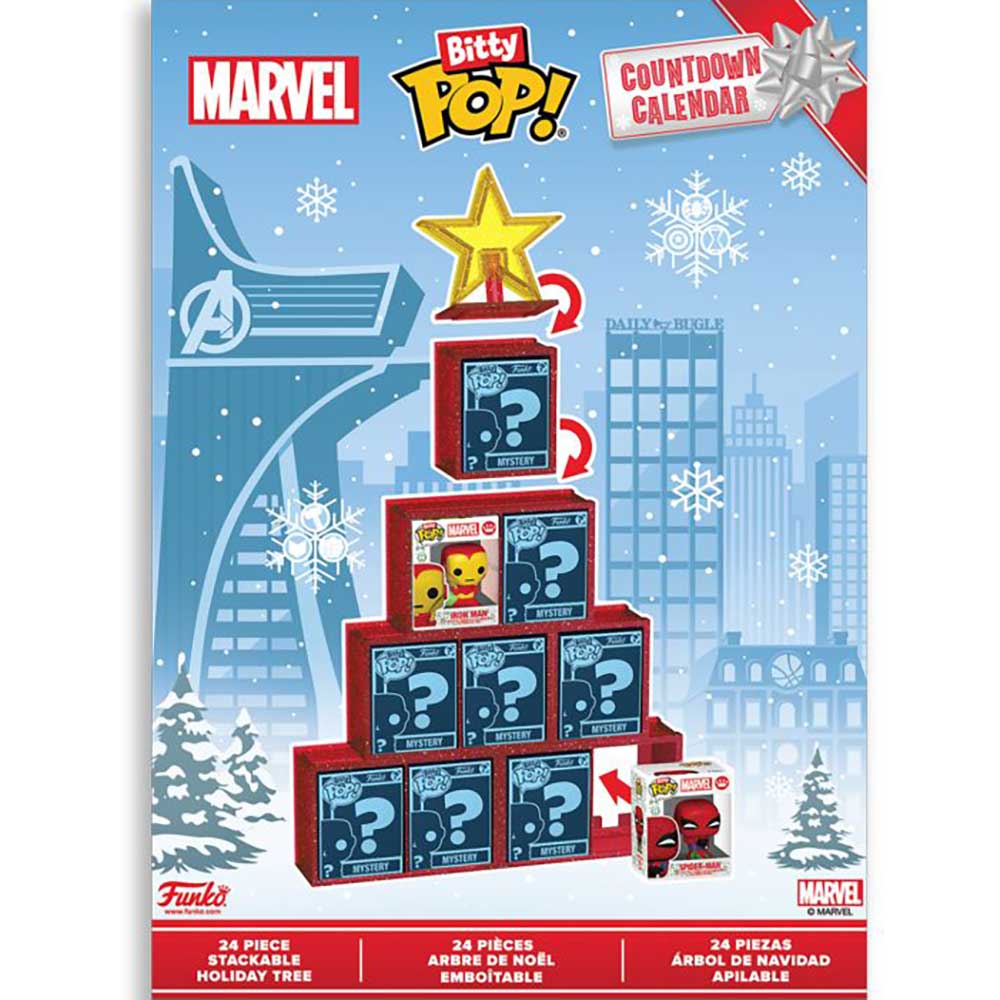 Marvel Comics Bitty Pop! Holiday Countdown Calendar - Toys and ...