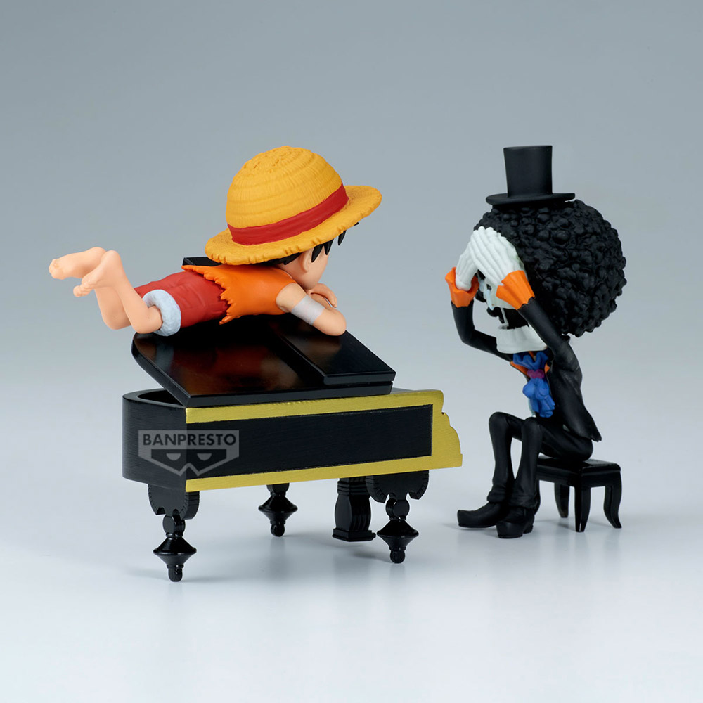One Piece - Monkey D. Luffy & Brook World Collectible Figure - Toys and ...
