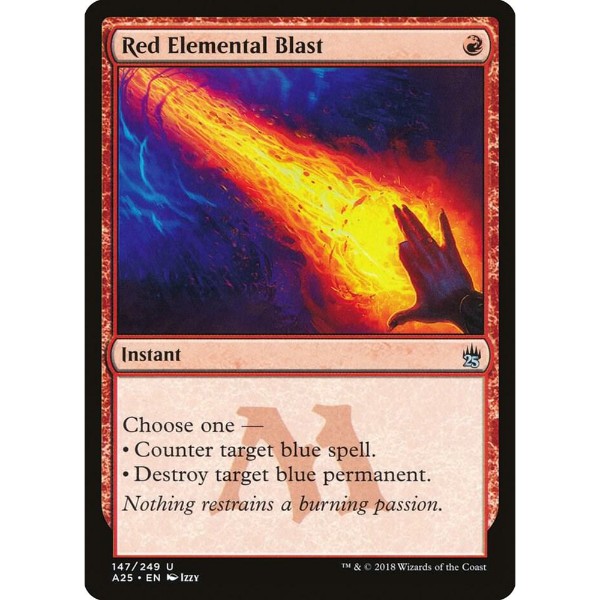Magic: The Gathering - TCG - Masters 25 - Red Elemental Blast 147 ...