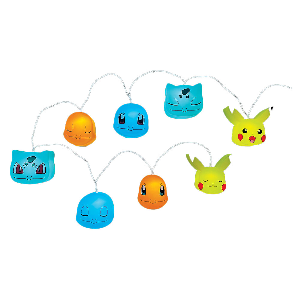 Pokemon - Kanto Starters String Light - Things For Home - ZiNG Pop Culture
