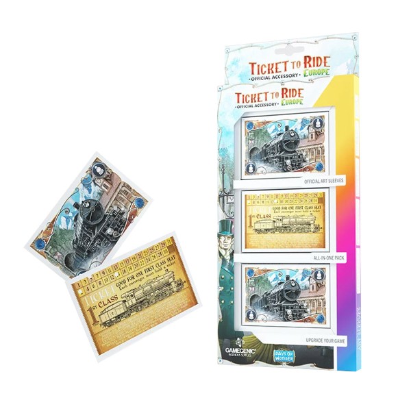 Ticket to Ride Europe - Art Sleeves - Toys and Collectibles - EB Games ...