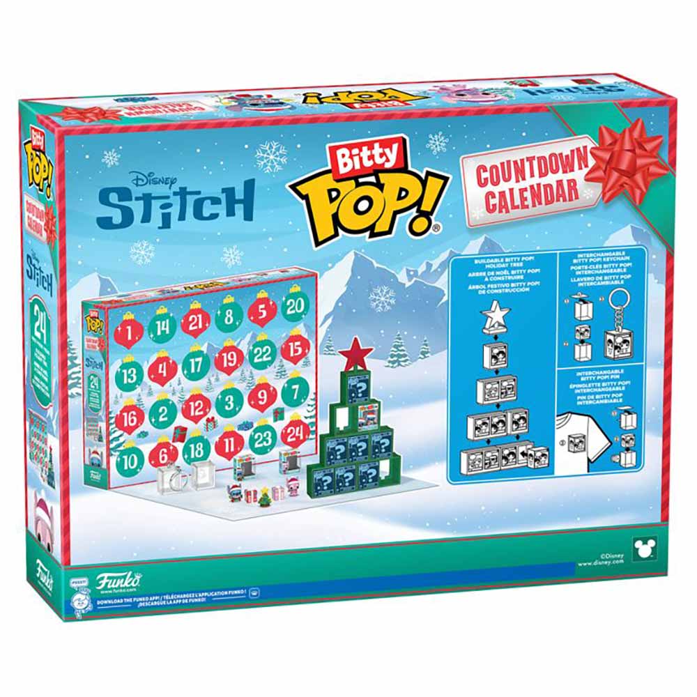 Disney - Lilo & Stitch - Stitch Bitty Pop! Holiday Countdown Calendar ...