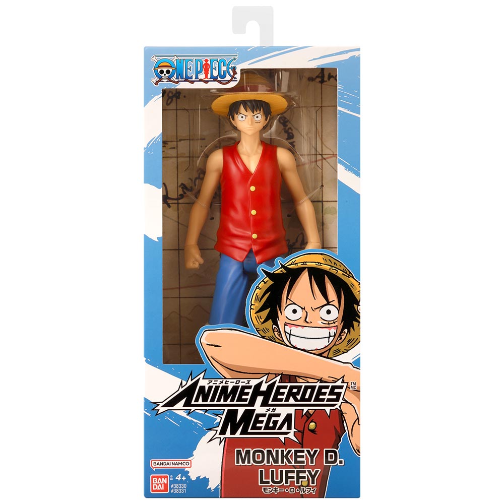 One Piece - Monkey D Luffy Anime Heroes MEGA Figure - Toys and ...