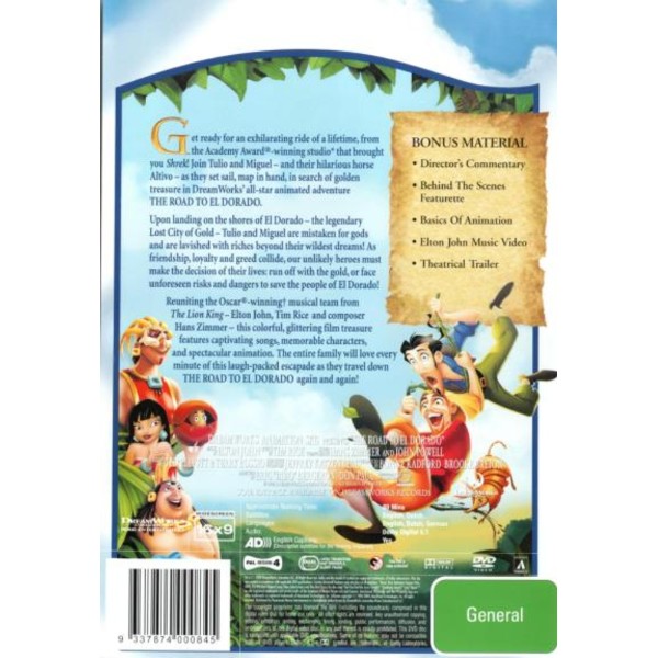 The Road to El Dorado - Loot - EB Games Australia