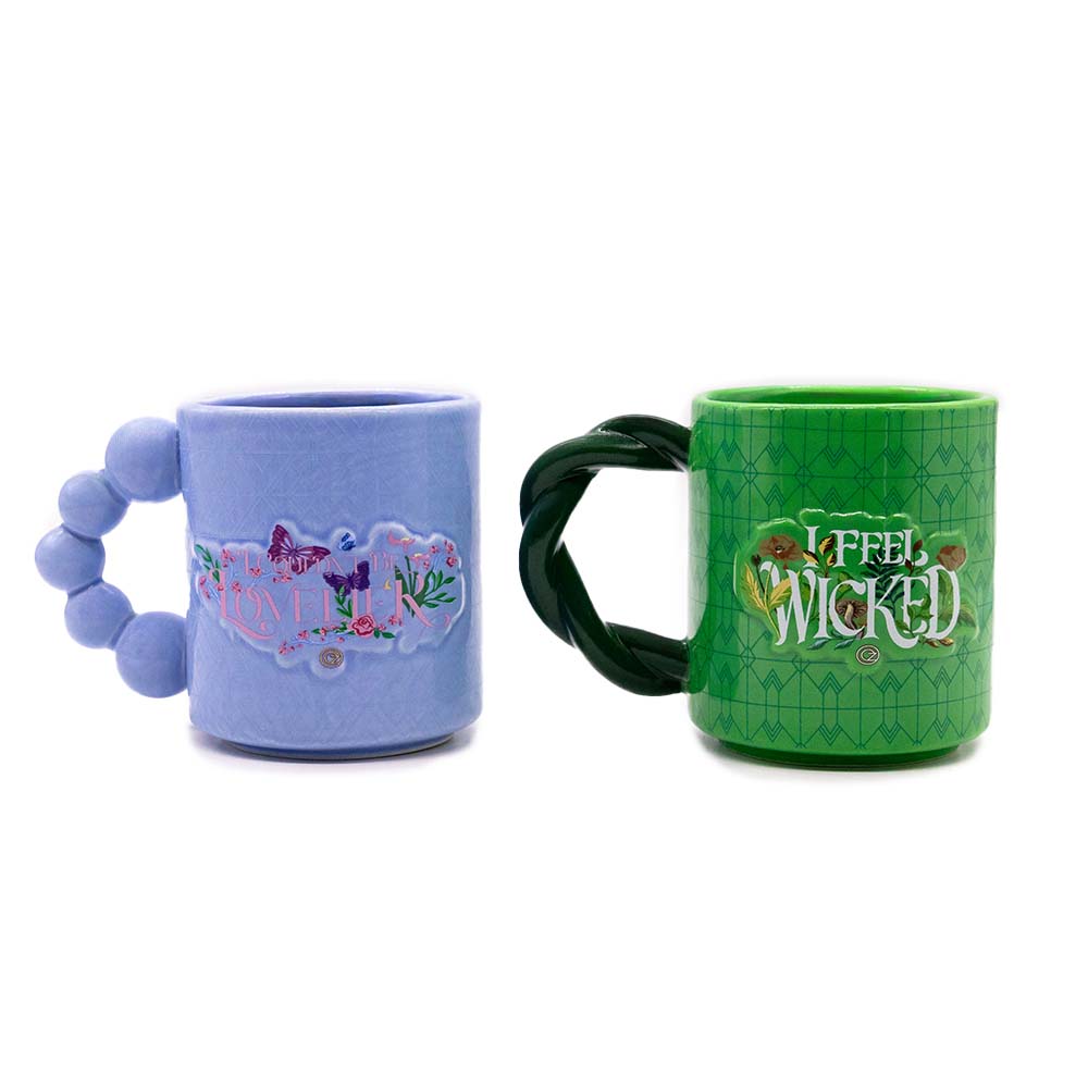 Wicked: For Good - Glinda & Elphaba Moulded Mug 2-Pack - Toys and ...