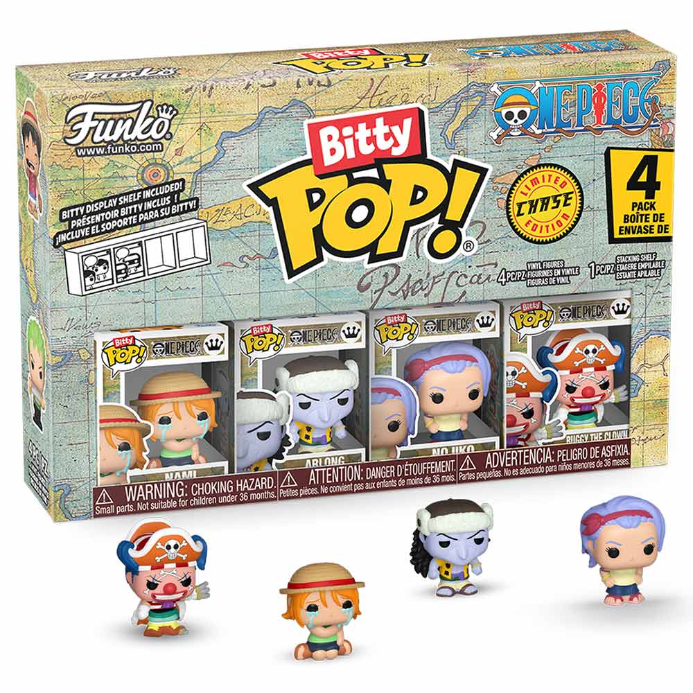 One Piece - Nami Bitty Pop! Vinyl Figure 4-Pack - Toys & Gadgets - ZiNG ...