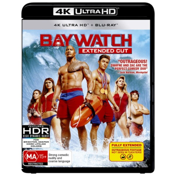 Baywatch (2017) (Extended Cut) (4K UHD) - Loot - EB Games Australia
