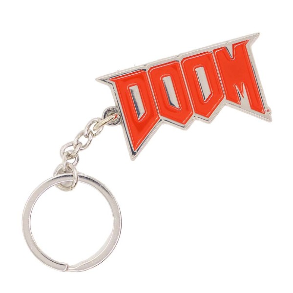 Doom Logo Keyring - Things For Home - ZiNG Pop Culture