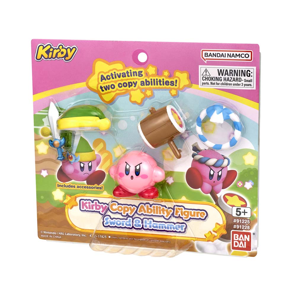 Kirby - Copy Ability Figure - Sword & Hammer - Toys & Gadgets - ZiNG ...