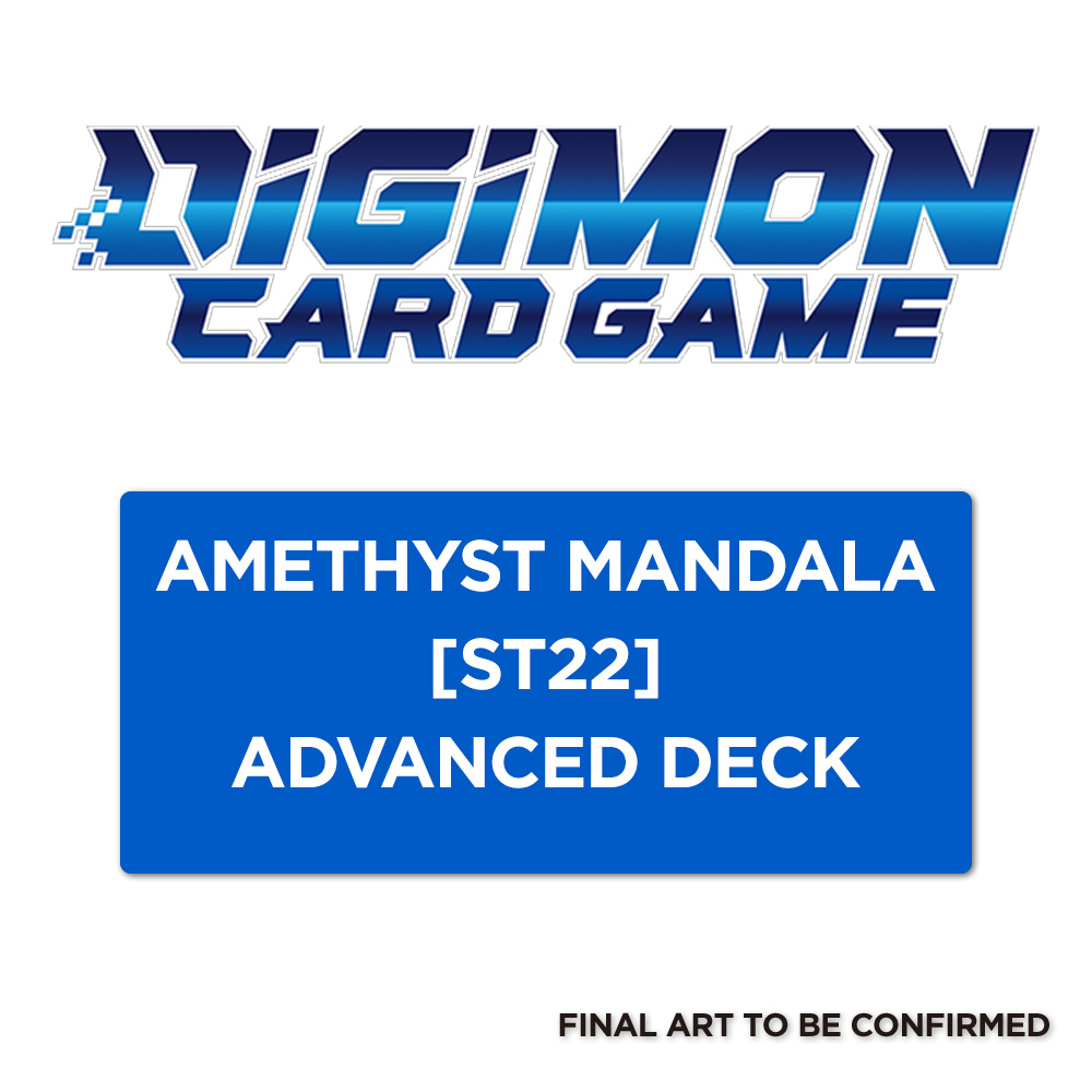 Digimon - TCG - Amethyst Mandala [ST22] Advanced Deck - Toys and Collectibles - EB Games New Zealand