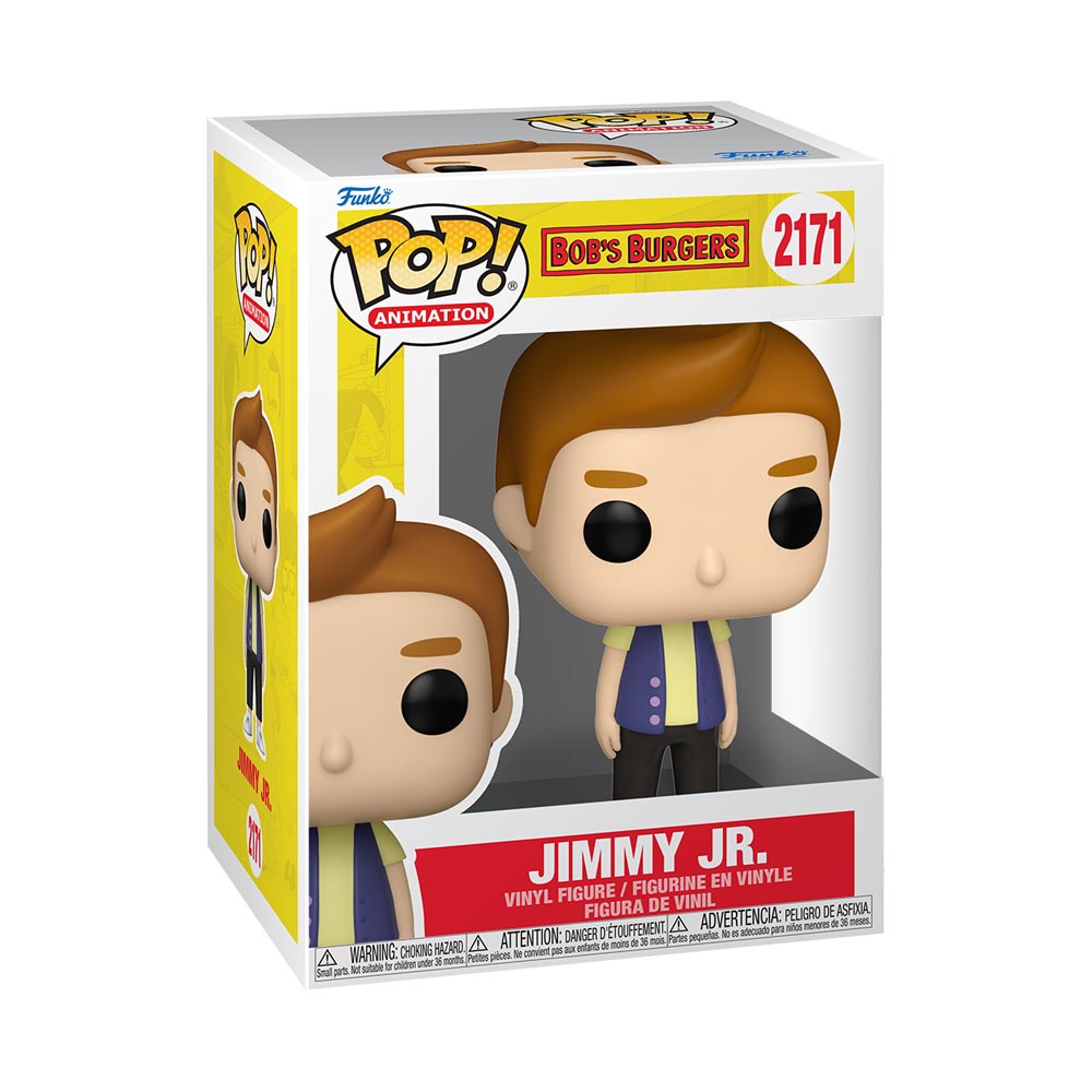 Bob's Burgers - Jimmy Jr. Pop! Vinyl Figure - Toys and Collectibles ...