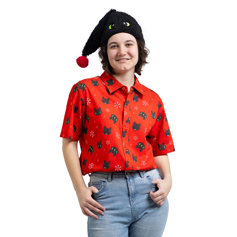 How to Train Your Dragon - Chibi Toothless Short-Sleeved Shirt ...