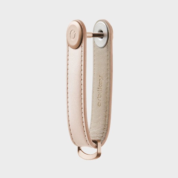 Orbitkey - Leather Key Organiser - Blush - Toys and Collectibles - EB ...