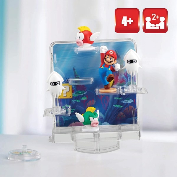 Nintendo - Super Mario Bros. - Underwater Stage Balancing Game - Toys ...