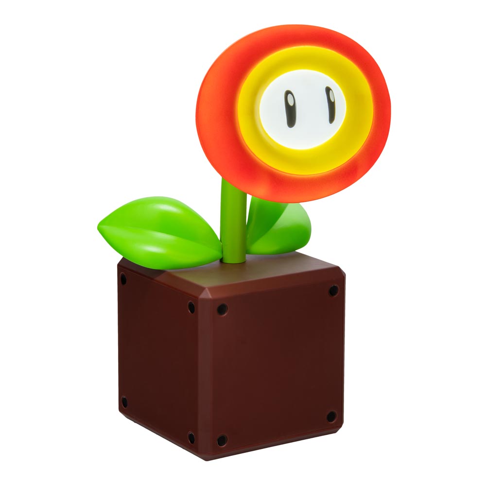 Nintendo - Super Mario Bros - Fire Flower Lamp - Toys and Collectibles ...